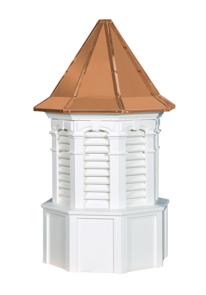 Oxford Cupola - Octagon with Arch Louvers - Octagon Base - The Cupola ...