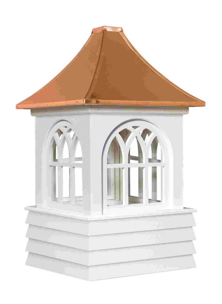 Roxbury Cupola - Square with Arch Windows With Victorian Roof - The ...