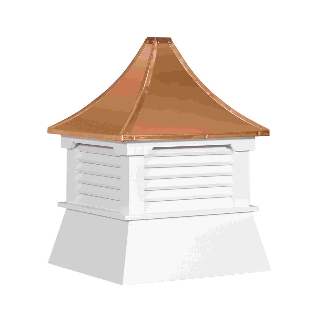 Elite Shed Cupola - Square with Louvers For Sale - The Cupola Warehouse