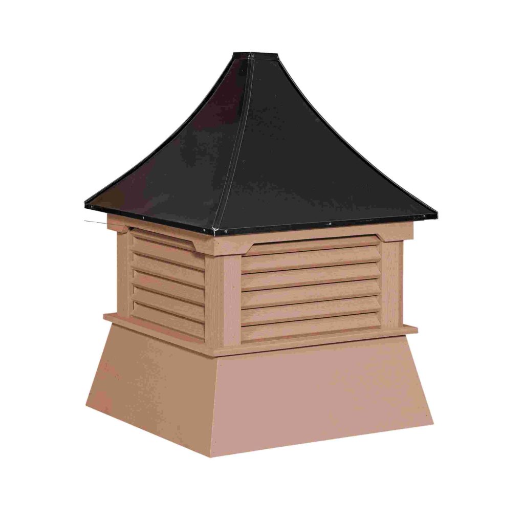 Elite Shed Cupola - Square with Louvers For Sale - The Cupola Warehouse